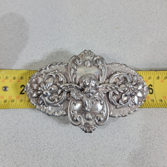 None | Accessories | Vintage 995 Cherub Angel Belt Buckle | Poshmark